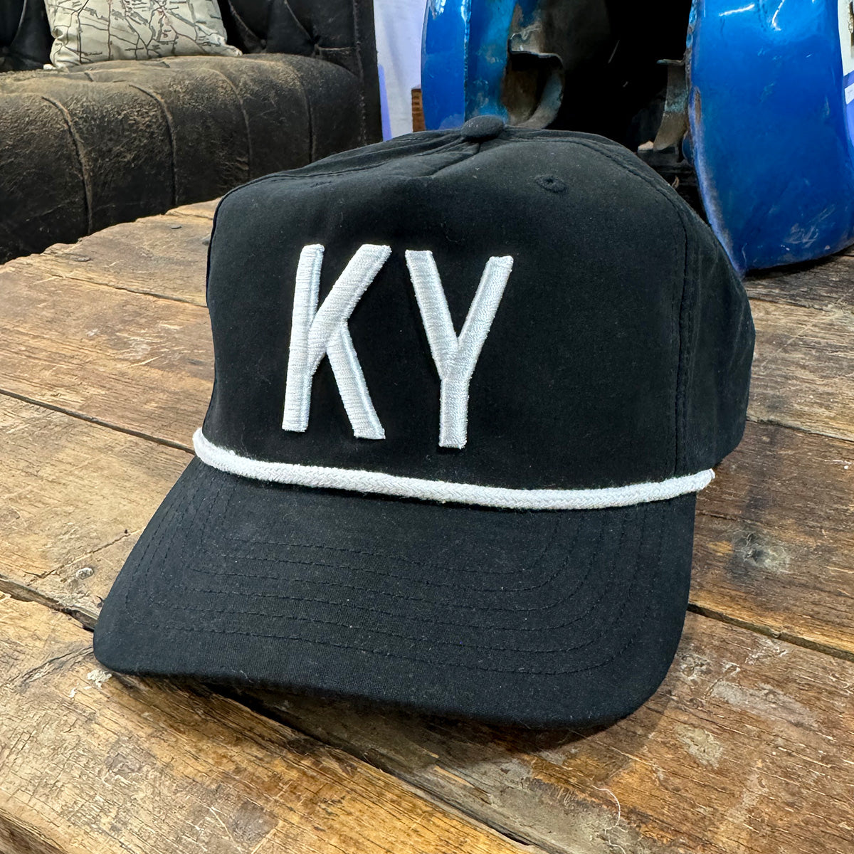 The KY Rope Cap (Black) – The Kentucky Shop
