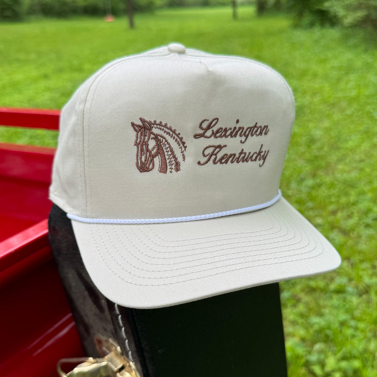 The Lexington, Kentucky Horse Rope Cap – The Kentucky Shop